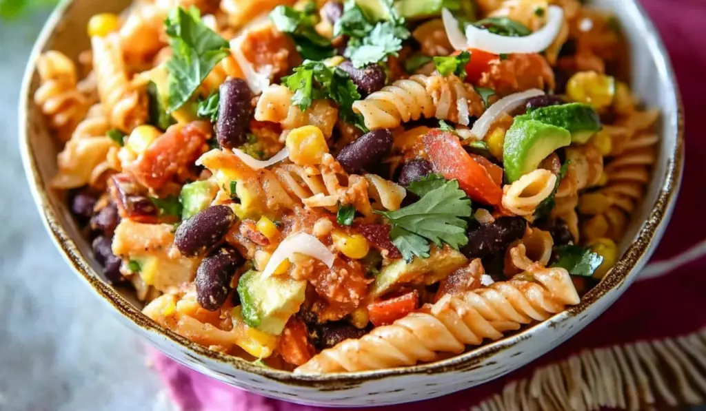 Taco Pasta Salad A Flavorful Twist On Traditional Taco Night Carla