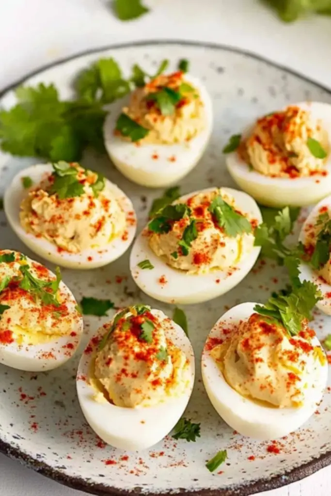 Mexican Deviled Eggs with Avocado: A Simple Yet Flavorful Twist on a ...