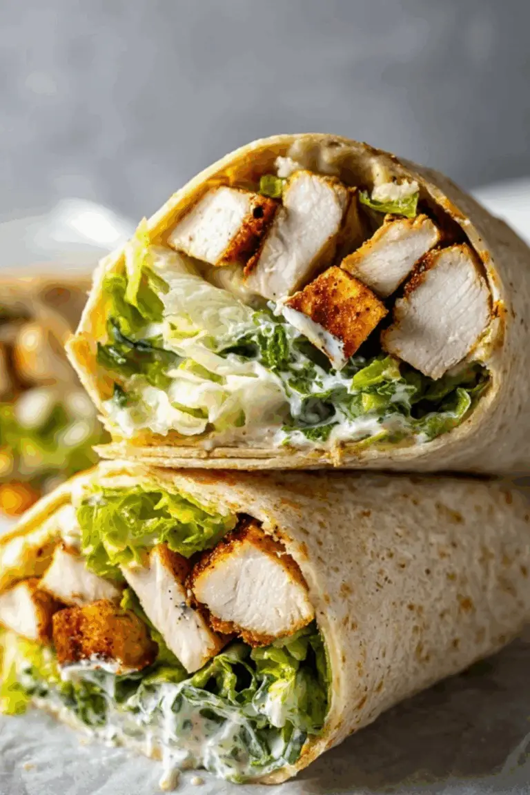 Chicken Caesar Wrap – 6 Proven Steps for Ultimate Fresh Flavor